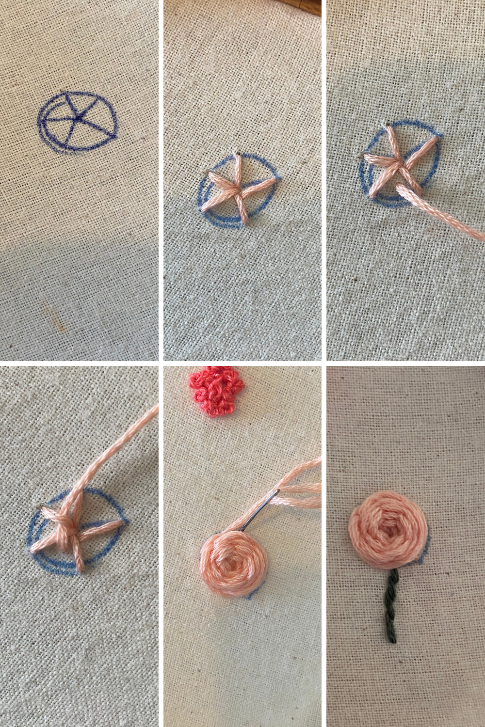 5 Easy Embroidery Flowers |For Beginners Hand Embroidery | Missy Kate ...