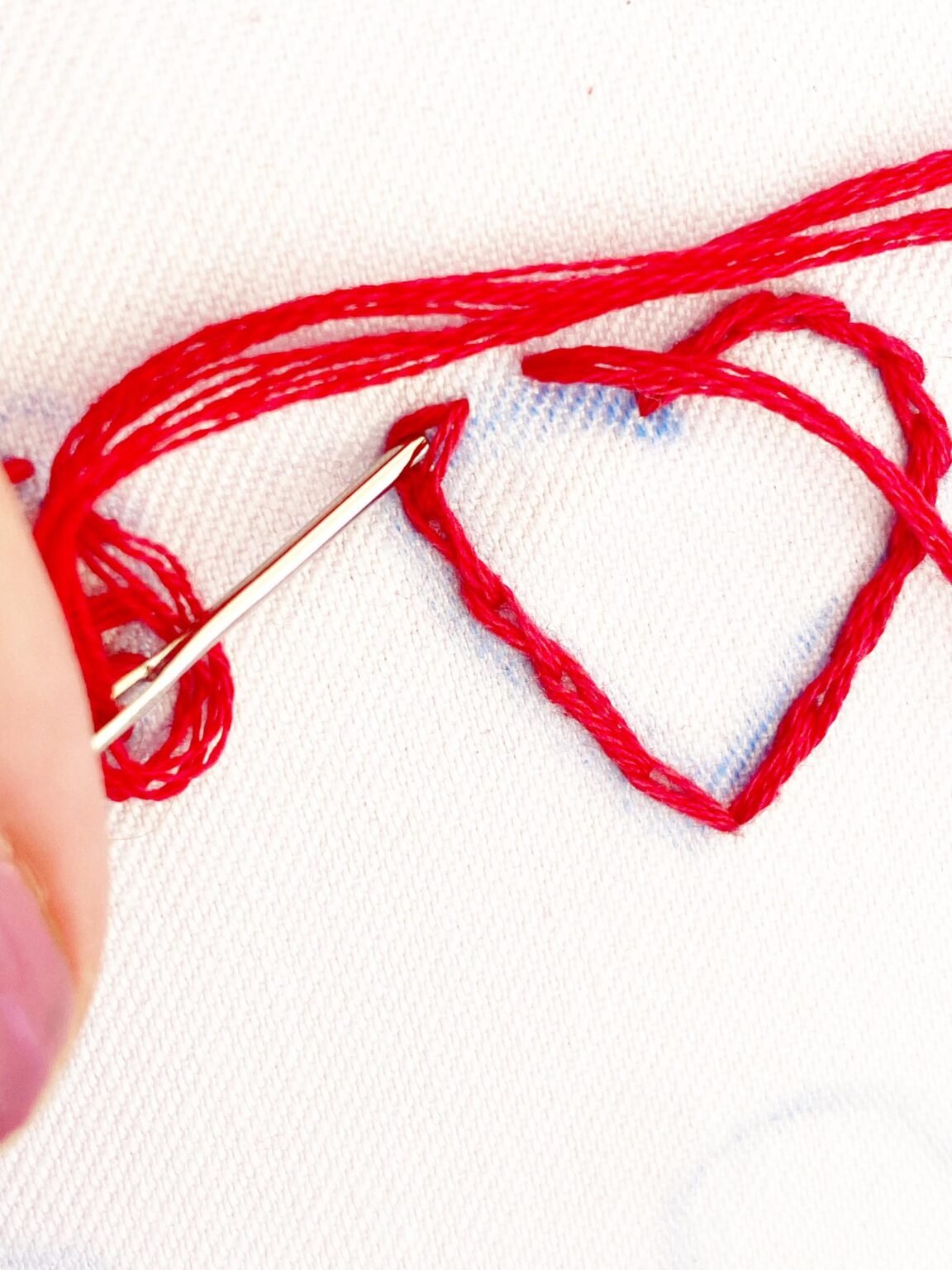 Valentine's Day Heart Embroidery | How to Embroider a Heart | Missy ...