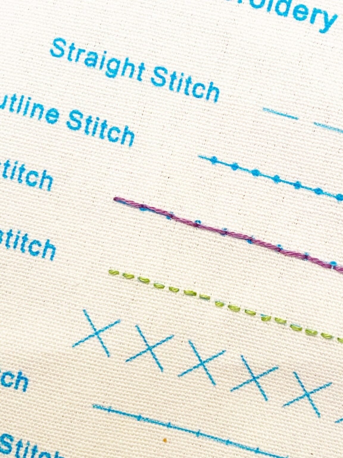 7 Embroidery Stitches Every Beginner Should Learn First | Missy Kate ...